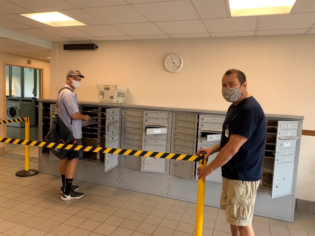 Page Manor Mailbox Makeover! - Tioga Bradford Housing